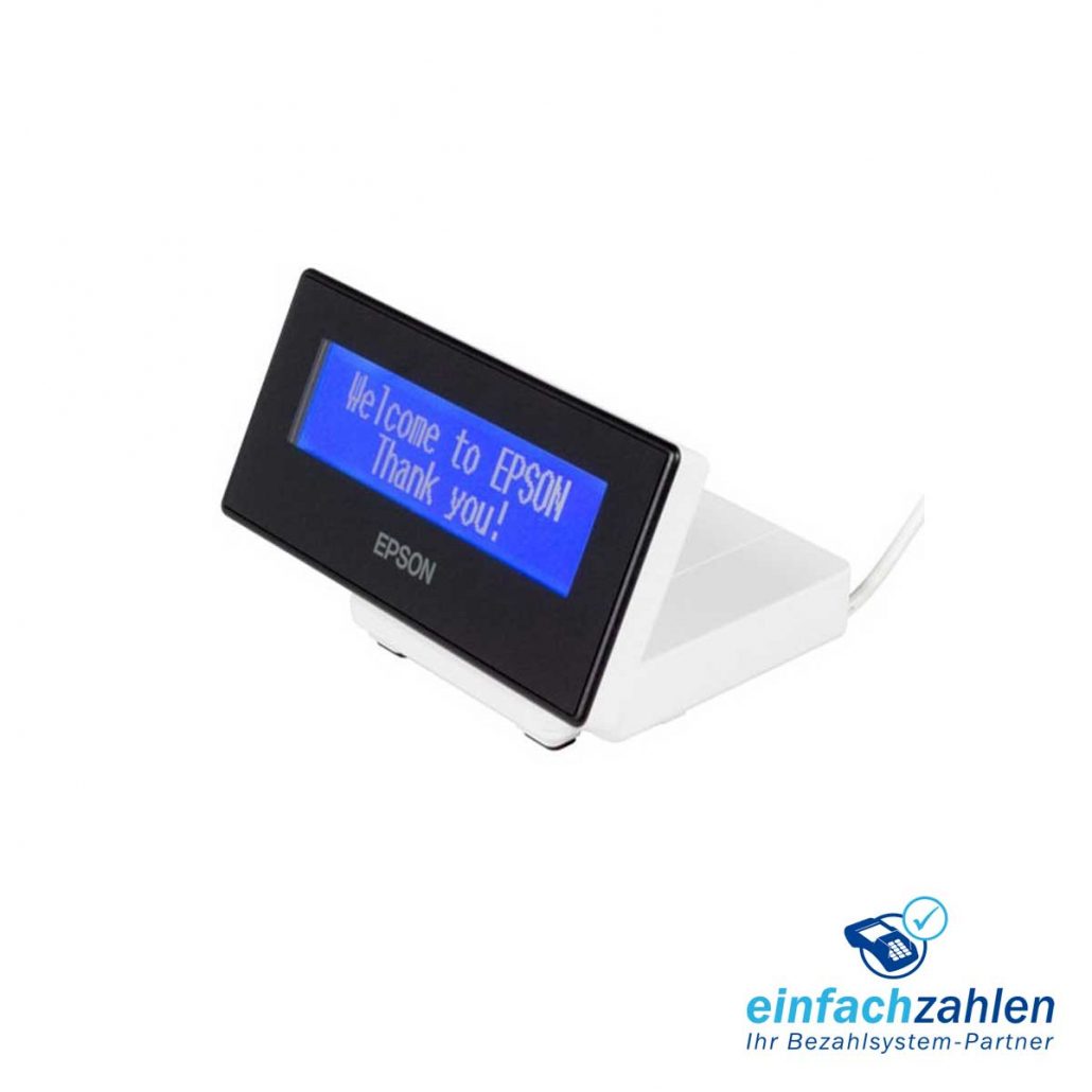 EPSON Kundendisplay DM-D30 2 x 20 Zeichen-Display