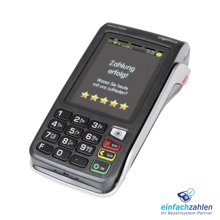 Ingenico MOVE/3500 GPRS - EC Terminal | einfachzahlen